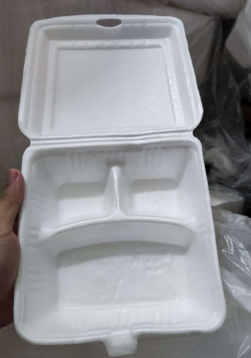 Promo PROMO Box Styrofoam Nasi Sekat 200 pcs Merk KCS Diskon 13% di ...