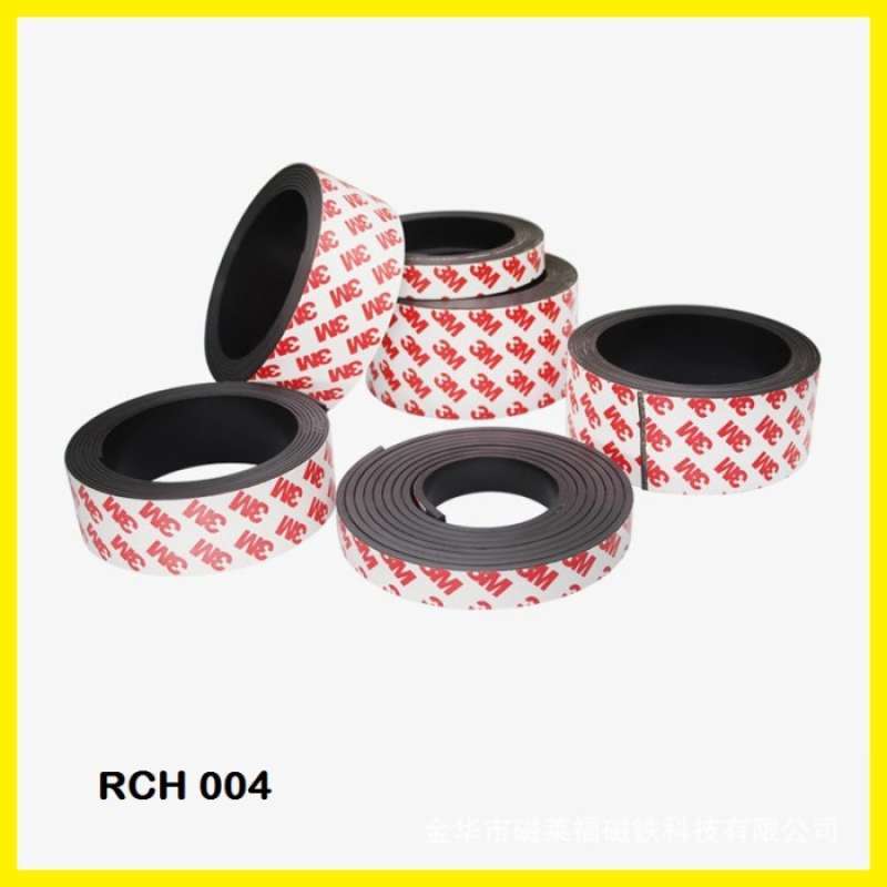 Jual Rubber Strip Magnet Lembaran 3m Magnetic Sticker Panjang 1 Meter ...