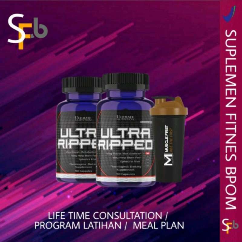 Promo Brand Ultimate Nutrition Ultra Ripped Ultraripped 90 Capsul Fat