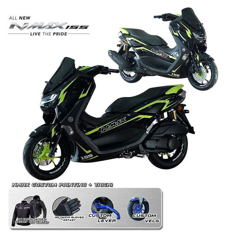 Jual Yamaha All New Nmax Non ABS Custom Painting - Bundling RS Taichi ...