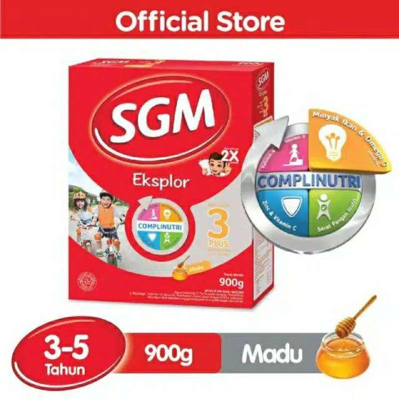 Promo SGM 3 PLUS MADU 900 GRAM Diskon 8% di Seller MADINATUL STORE ...