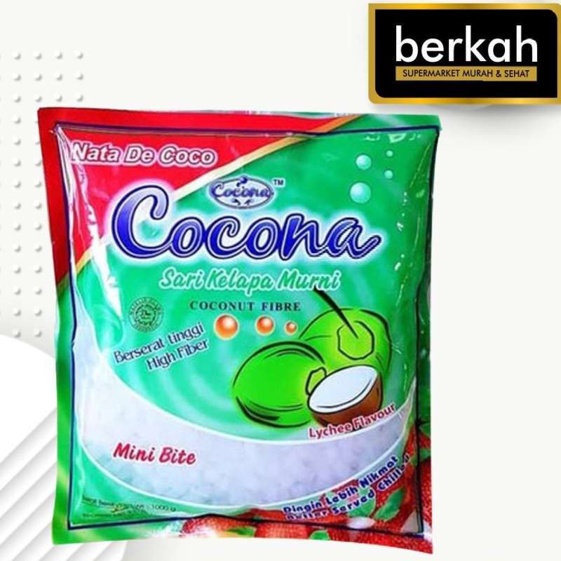 Jual COCONA NATA DE COCO MINI BITES 1000 GRAM di Seller Berkah ...