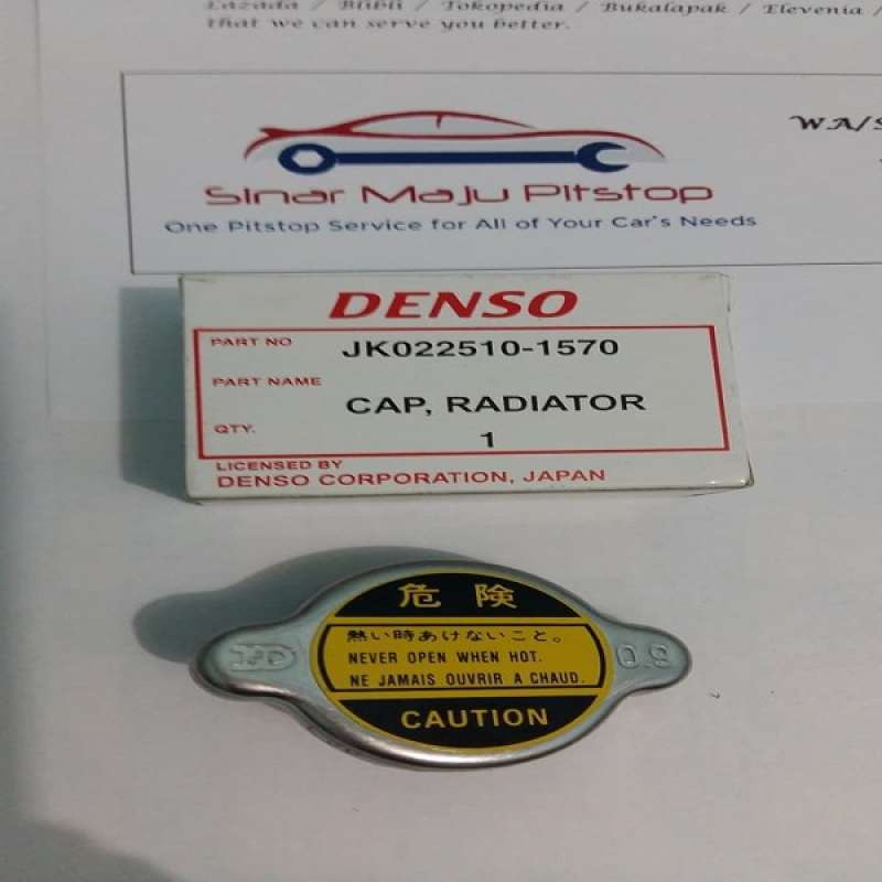 Promo Tutup Radiator / Radiator Cap DENSO Ukuran 0.9 Tutup Lubang Besar ... Promo Tutup Radiator / Radiator Cap DENSO Ukuran 0.9 Tutup Lubang Besar ...