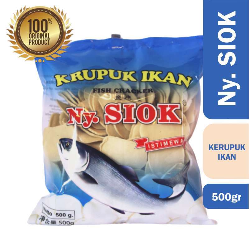 Jual Ny Siok Kerupuk Ikan [500 g] di Seller Mur En Shop - Klampis ...