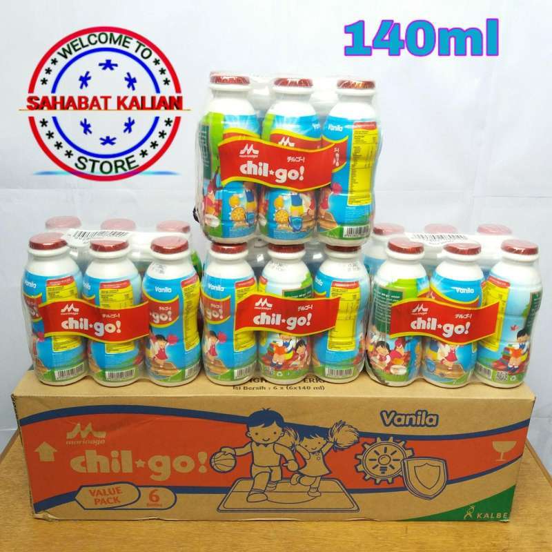 Jual Morinaga Chil Go Vanila Susu UHT [140 mL/ 1 karton/ 36 Pcs] di Seller SAHABAT KALIAN SHOP ...