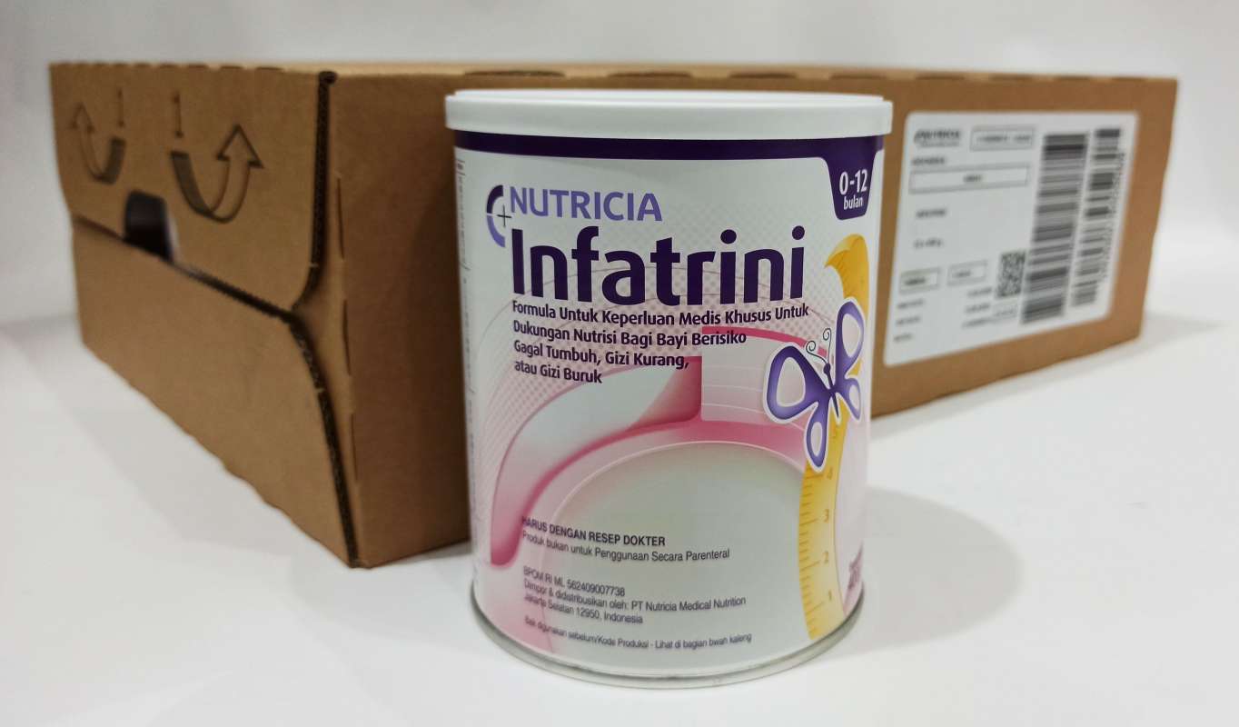 Jual Infatrini Nutricia Susu Bubuk Formula Bayi [1 Karton/ 12x400g] di ...