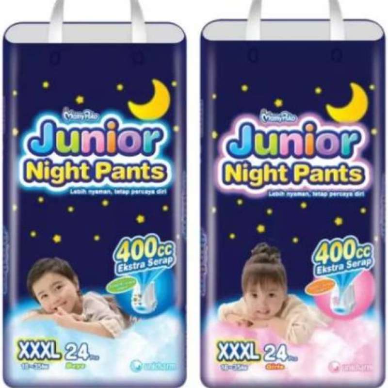 Jual Mamypoko Junior Night Pants Diaper Pempers Popok Anak Bayi-xxxl ...