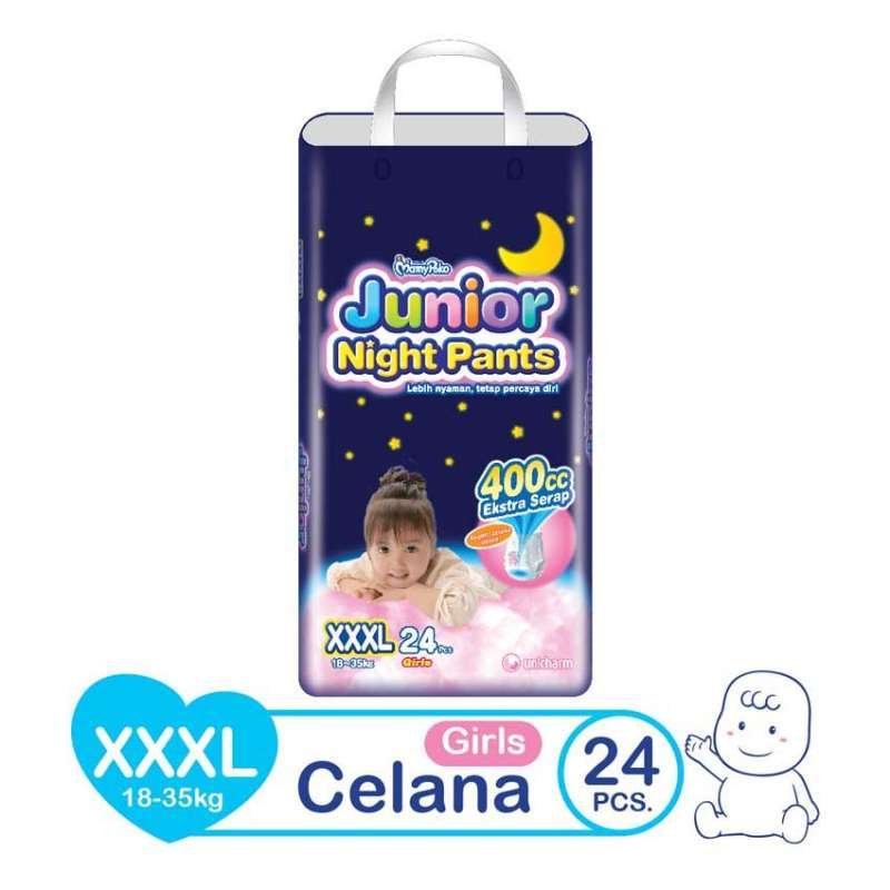 Jual Mamypoko Junior Night Pants Diaper Pempers Popok Anak Bayi-xxxl ...