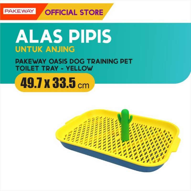 Jual Pakeway Oasis Dog Training Pet Toilet Tray 49x33cm Alas Pipis ...