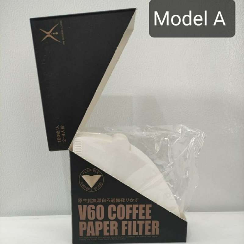Jual Paper filter atau kertas filter V60 01 100pc - Model A di Seller ...