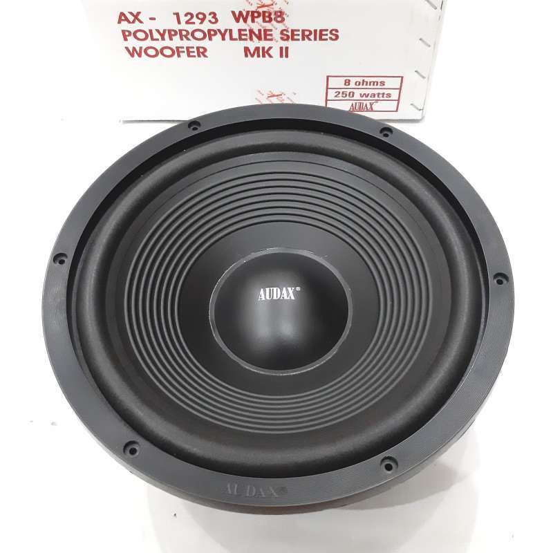 Jual AUDAX AX - 1293 WPB8 Woofer Audax MKII Bass Polypropylene Bass ...