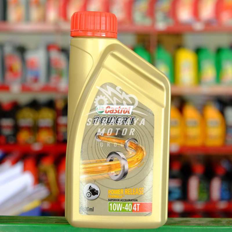 Promo Castrol Oli Power 1 4T Sae 10W-40 0,8L Diskon 4% di Seller ...