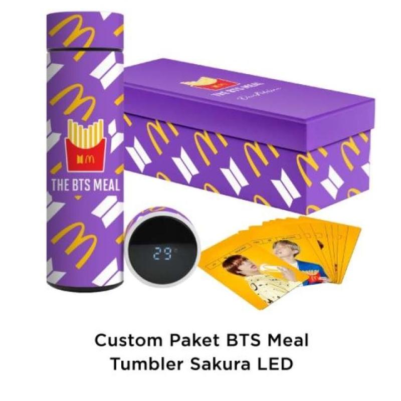 Promo BTS Meal MCD Tumbler Custom Paket Box Free Photocard - Paket BTS Meal Diskon 23% di Seller ...