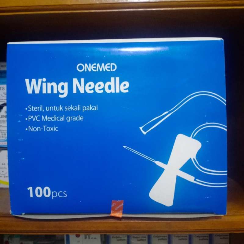 Promo Wing Needle Onemed / Box Isi 100pc Diskon 23% Di Seller Alat ...
