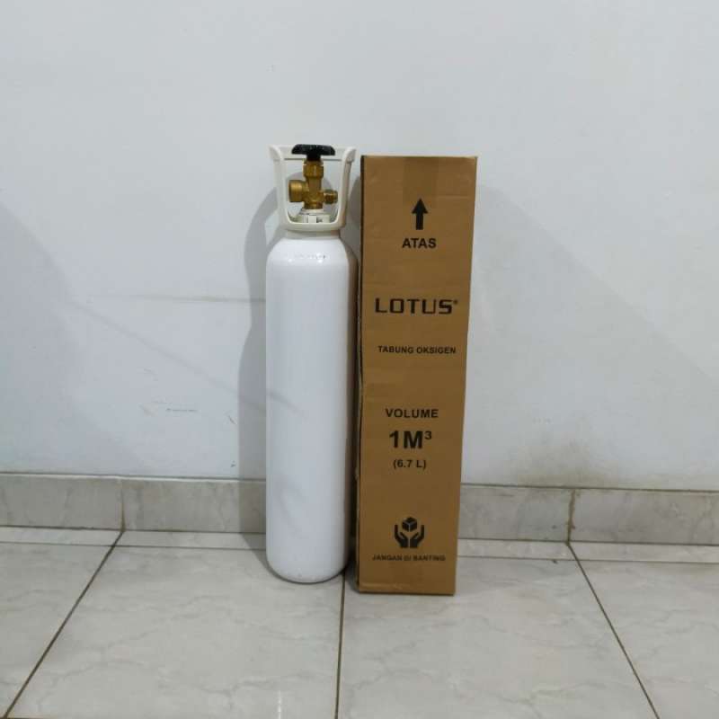 Promo Tabung Oksigen 1m3 (tabung + Isinya) Diskon 23% Di Seller Alat ...