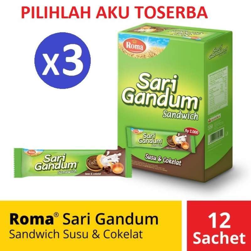 Jual Roma Gandum 1 Dus Termurah - Harga Grosir Terupdate Hari Ini | Blibli