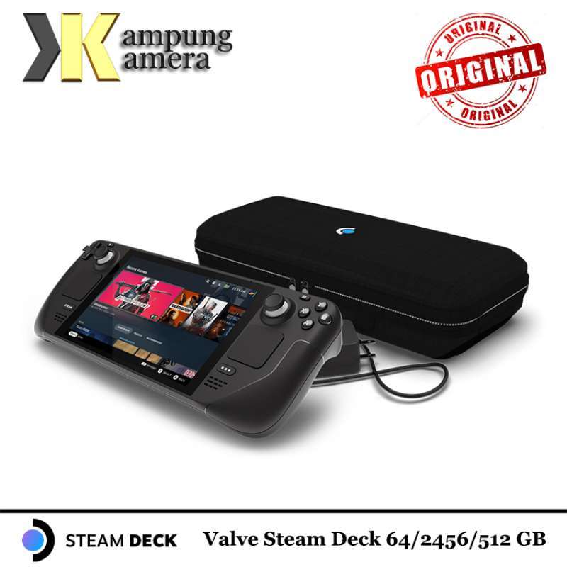 Promo Valve Steam Deck 64gb / 256gb / 512gb Handheld Gaming Original ...