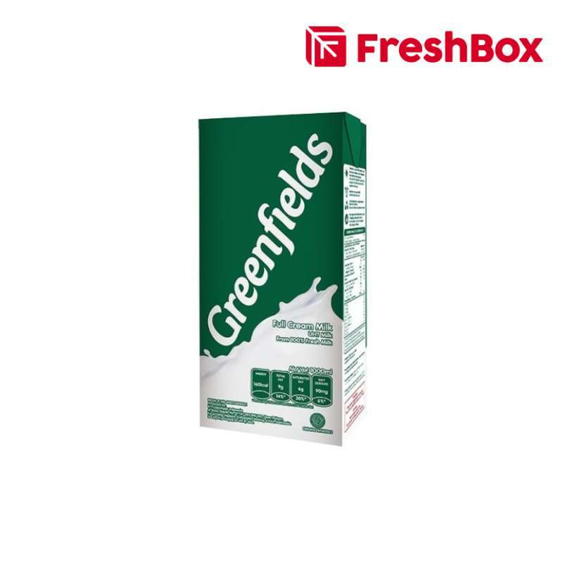 Jual Susu Greenfields UHT Full Cream 1000ml FreshBox di Seller FreshBox - FreshBox | Blibli