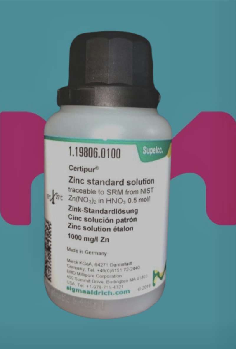 Promo Zinc Standard Solution Merck 119806 Larutan Standar Seng 100 Ml ...