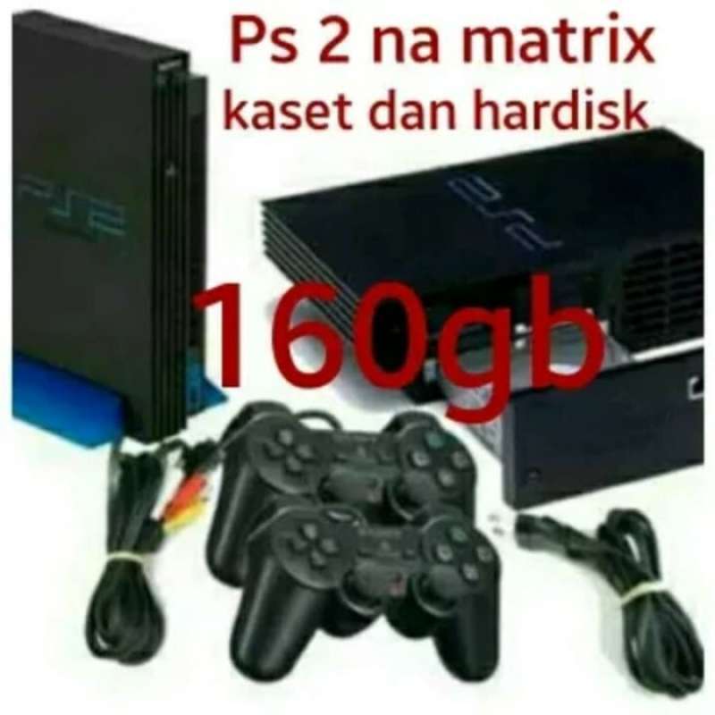 Promo PS 2 PS2 NA OPTIK DAN HARDIS 160 GB 2 FUNGSI BISA KASET BISA ...