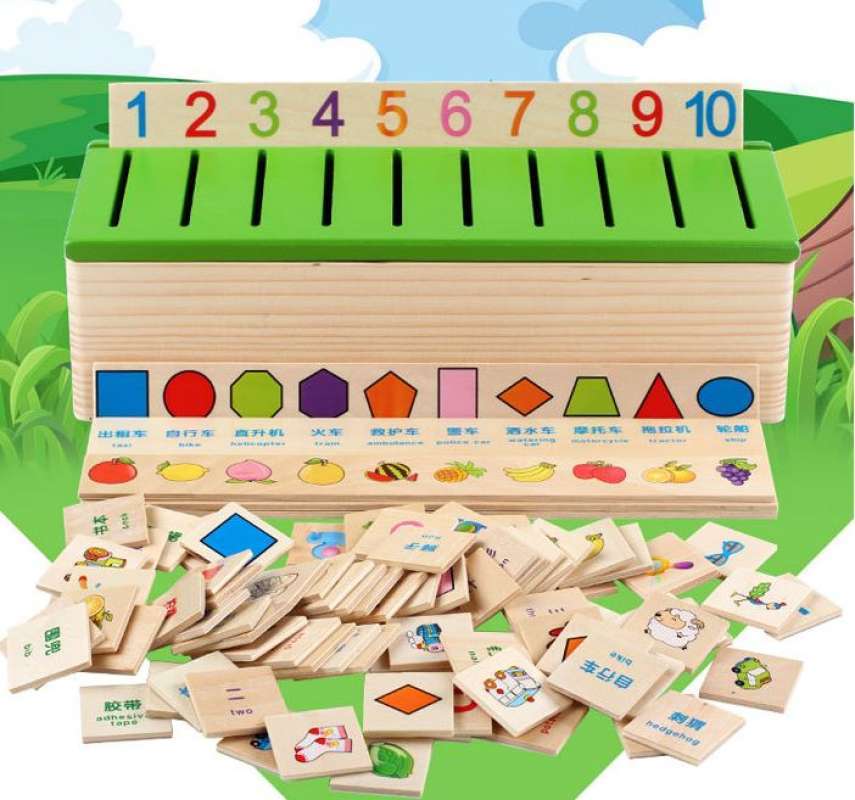 Jual Mainan Edukasi Anak Knowledge Classification Box Montessori di ...