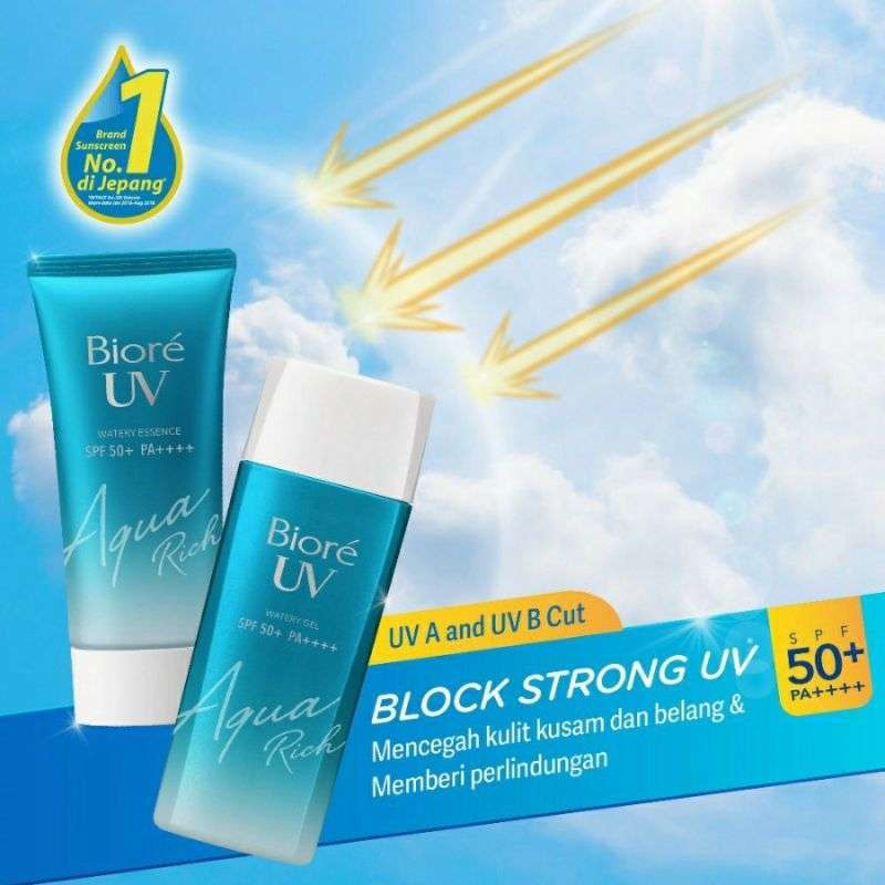Jual Biore Uv Aqua Rich Watery Essence Sunscreen Spf 50 Pa+ Di Seller ...