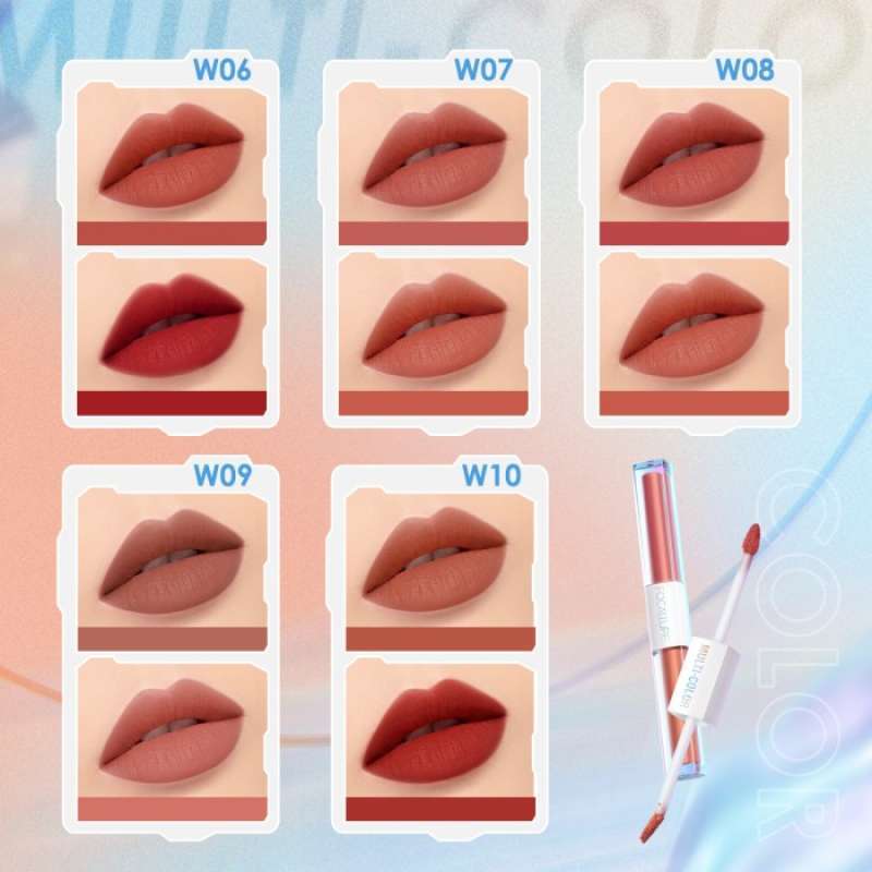 Promo Focallure 2 In 1 Liquid Lipstick Matte Dual Stick Tahan Lama ...