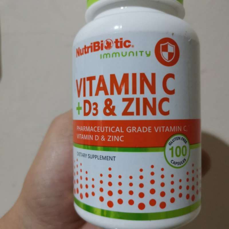 Jual Nutribiotic Immunity Vitamin C D3 Zinc Immune Booster Di Seller ...