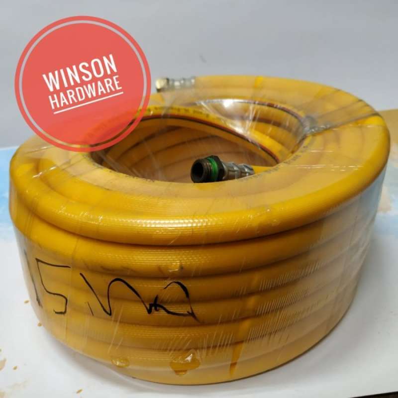 Promo Selang Angin Kuning Kompresor 15 M Seven Star High Pressure Spray ...