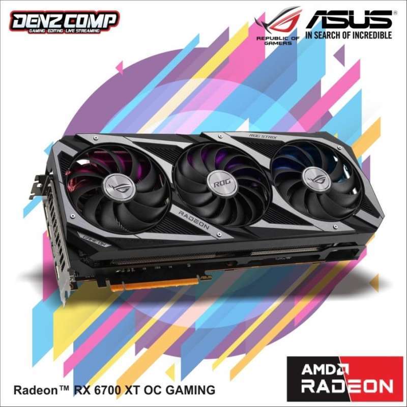 Jual Asus Rog Strix Rx 6700 Xt Original Murah - Harga Diskon Juli 2024 ...