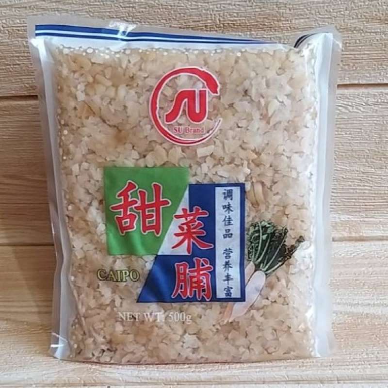 Promo Su Brand Caipo Manis 500gr Cincang Acar Lobak Jaipo Cai Jai Po ...