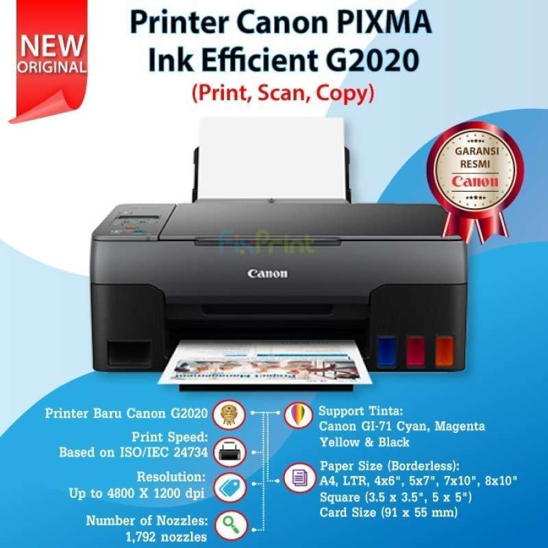 Jual Printer Pixma G2020 G 2020 Print Scan Copy Original Infus Di ...