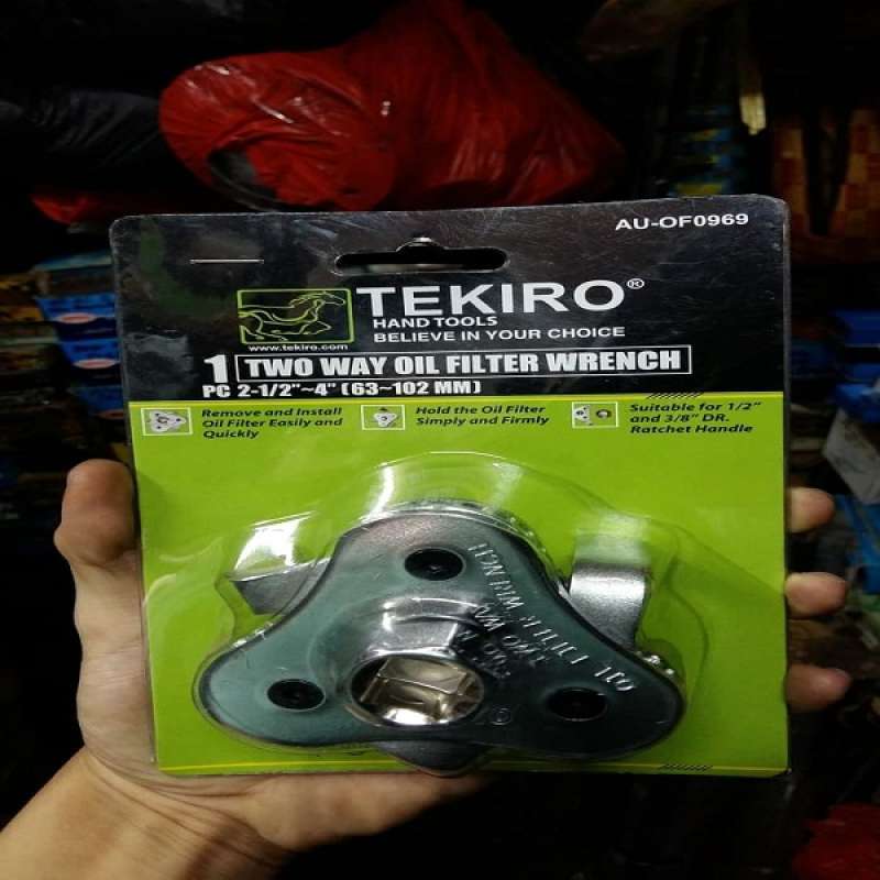 Promo Kunci Filter Oli 2-1/2 - 4 Model Cakram - TEKIRO TWO WAY OIL ...
