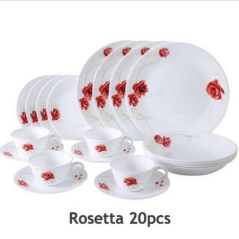 Jual Corelle Set-20 Rosetta Di Seller Dapuraku Store - Duri Kepa, Kota Jakarta Barat | Blibli