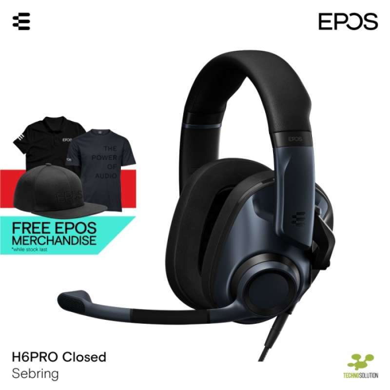 Promo EPOS H6 PRO CLOSED SEBRING - Closed Acoustic Gaming Headset Diskon 50% di Seller ...
