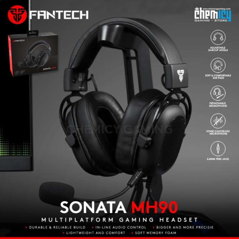 Promo Fantech MH90 Sonata Multiplatform Gaming Headset Diskon 50% di Seller MARKmarket - Kedoya ...