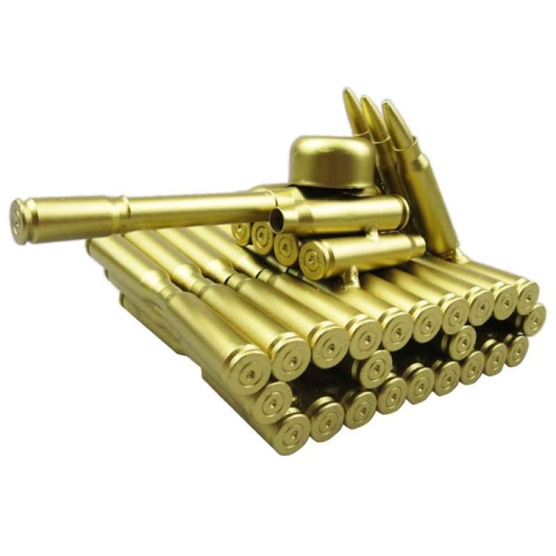 Jual Metal Craft Tank Model - Bullet Shell Casing Military Vehicle ...
