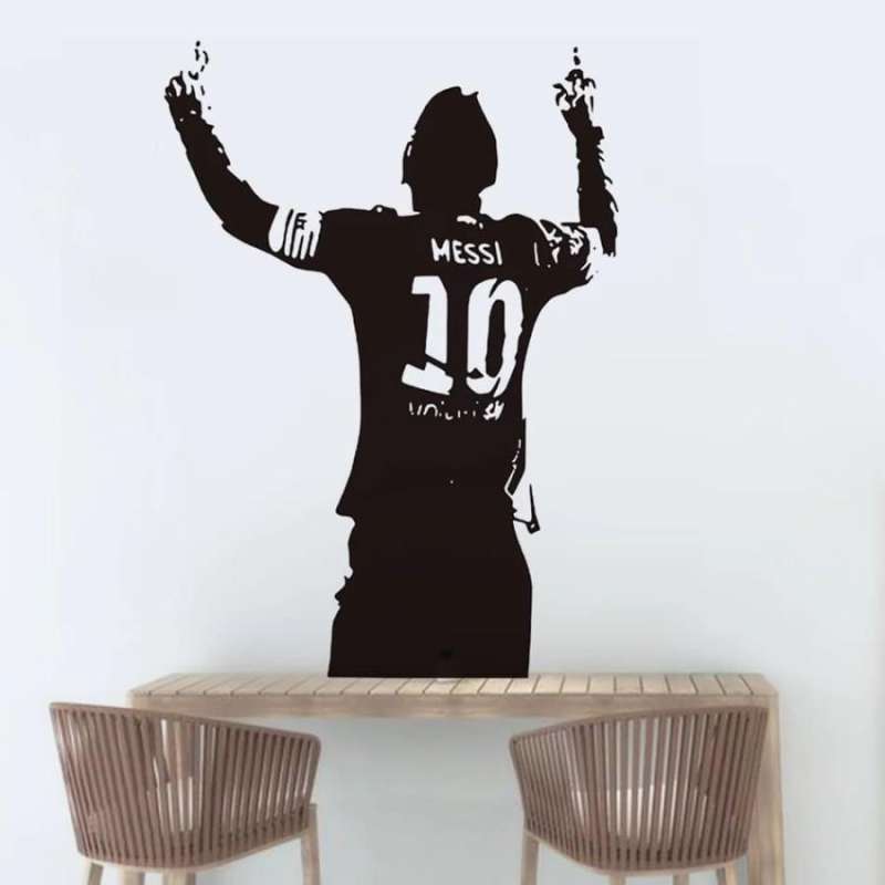 Jual Wall Sticker Lionel Messi Stiker Dinding Kaca Rumah Murah di ...