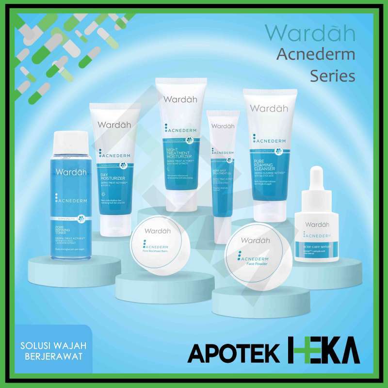Jual Wardah Acnederm Series - Mengatasi Kulit Berjerawat - Acne Care ...