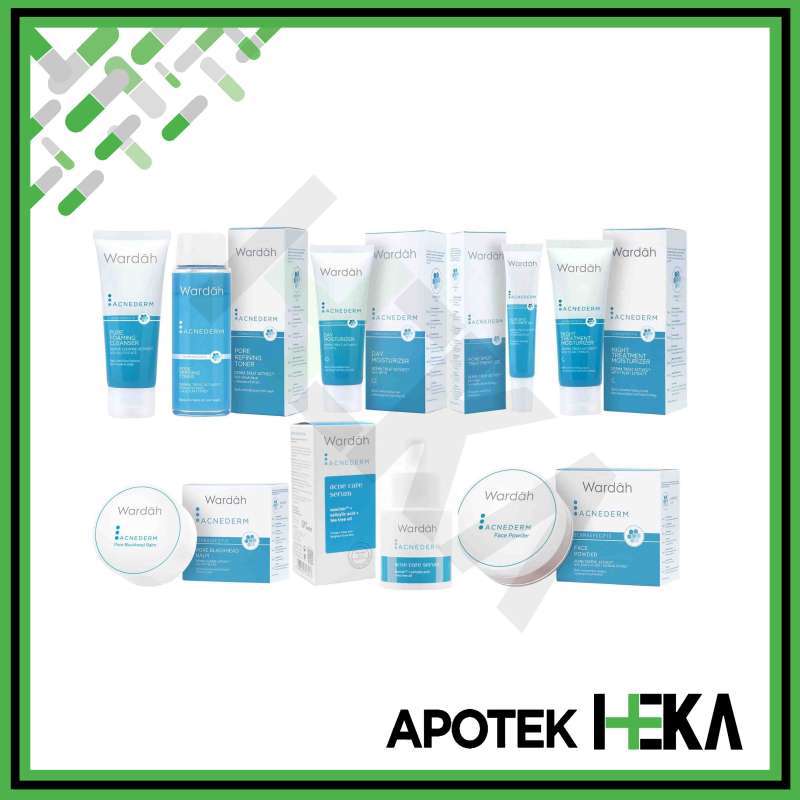 Jual Wardah Acnederm Series - Mengatasi Kulit Berjerawat - Acne Care ...