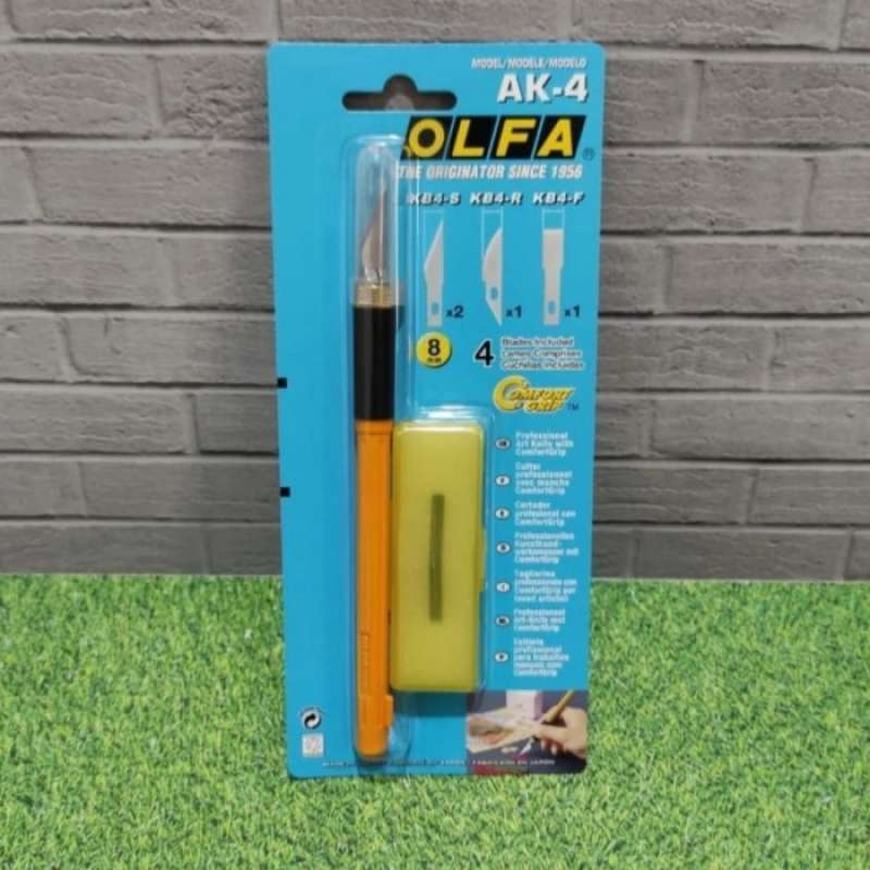 Promo Cutter Pen Art knife AK-4 OLFA Diskon 23% di Seller Cetakanmu ...
