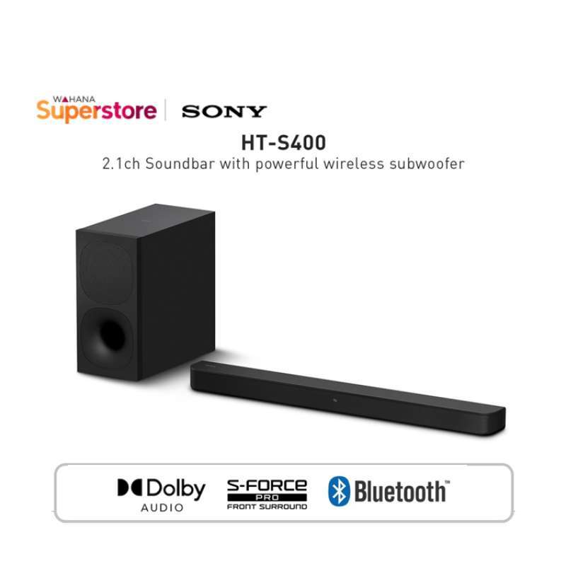 Jual Sony Soundbar Home Cinema 2.1ch - HT-S400 di Seller WAHANA SUPER ...