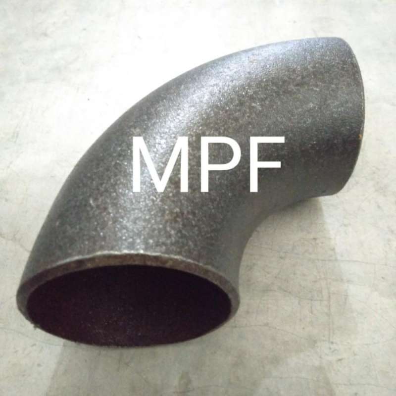 Jual Elbow Las SGP 2 90 drajat Besi Hitam carbon steel Knee Keni CS inch di Seller Medan Pipe ...