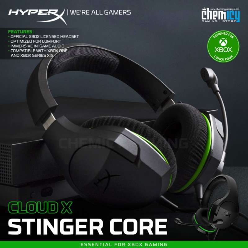 Jual Hyperx Cloud X Stinger Core Gaming Headset Original Murah - Harga Diskon Juli 2024 | Blibli