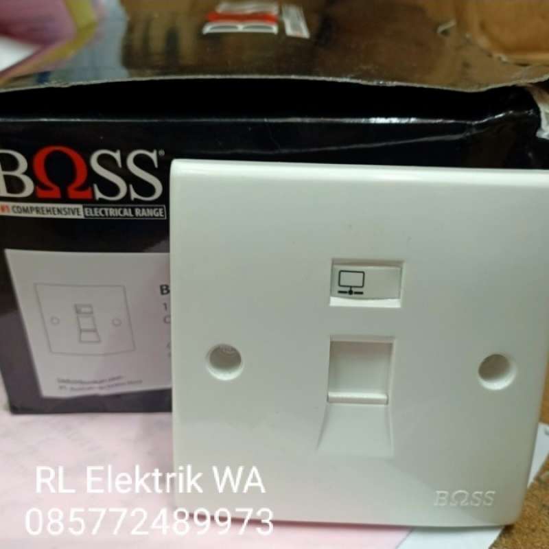 Jual Outlet Data Cat6 Cat 6 Merk Boss B31cat6 Di Seller Cetakanmu Store ...