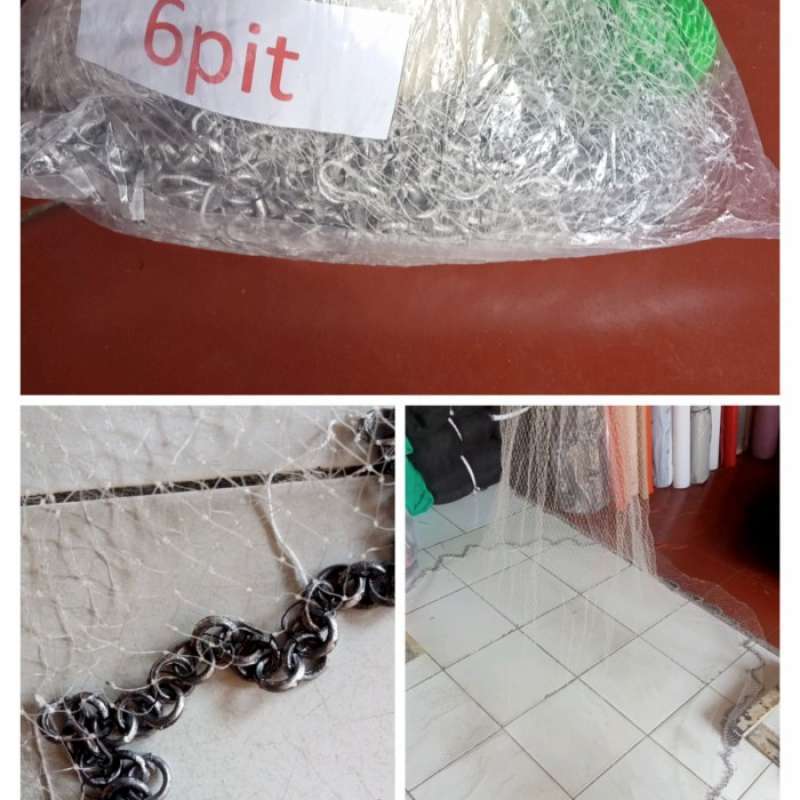 Promo jala lempar 6 feet jala ikan dan udang Diskon 23% di Seller Hylos ...
