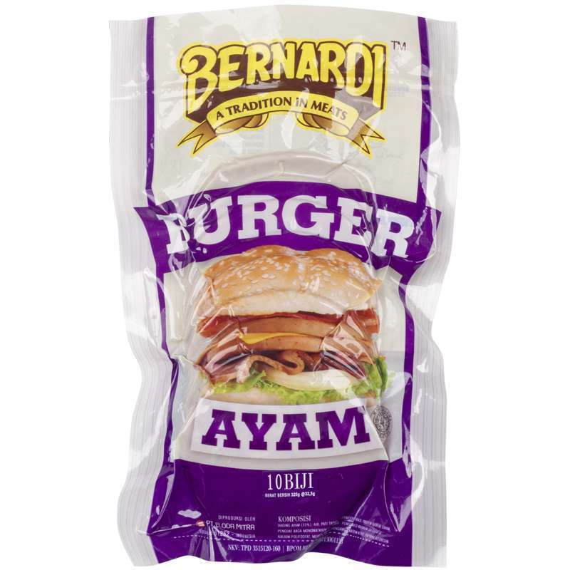 Jual Bernardi Burger Ayam Halal di Seller Puput frozen food - Denai ...