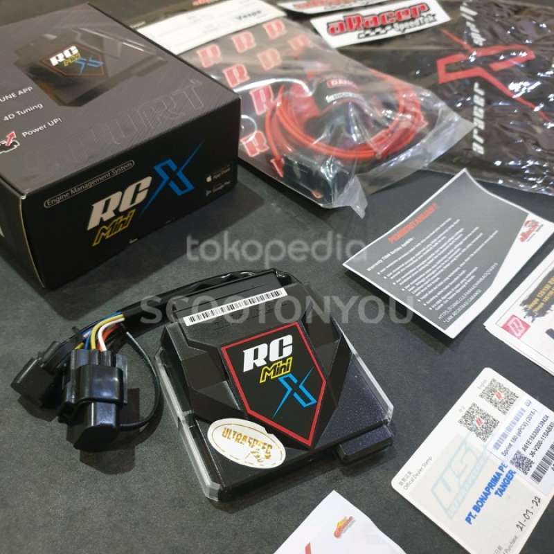 Promo ECU ARACER VESPA RC MINI X SPEEDTEK RACING + COIL SPRINT ...