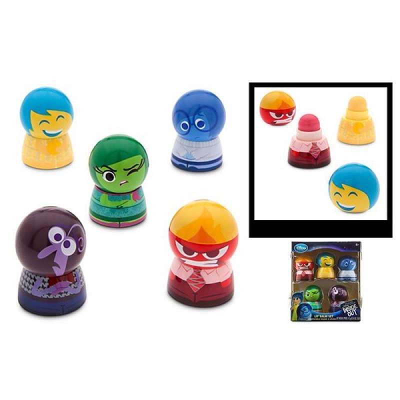 Jual Disney Store Pixar Inside Out Lip Balm Set / Lipgloss di Seller ...