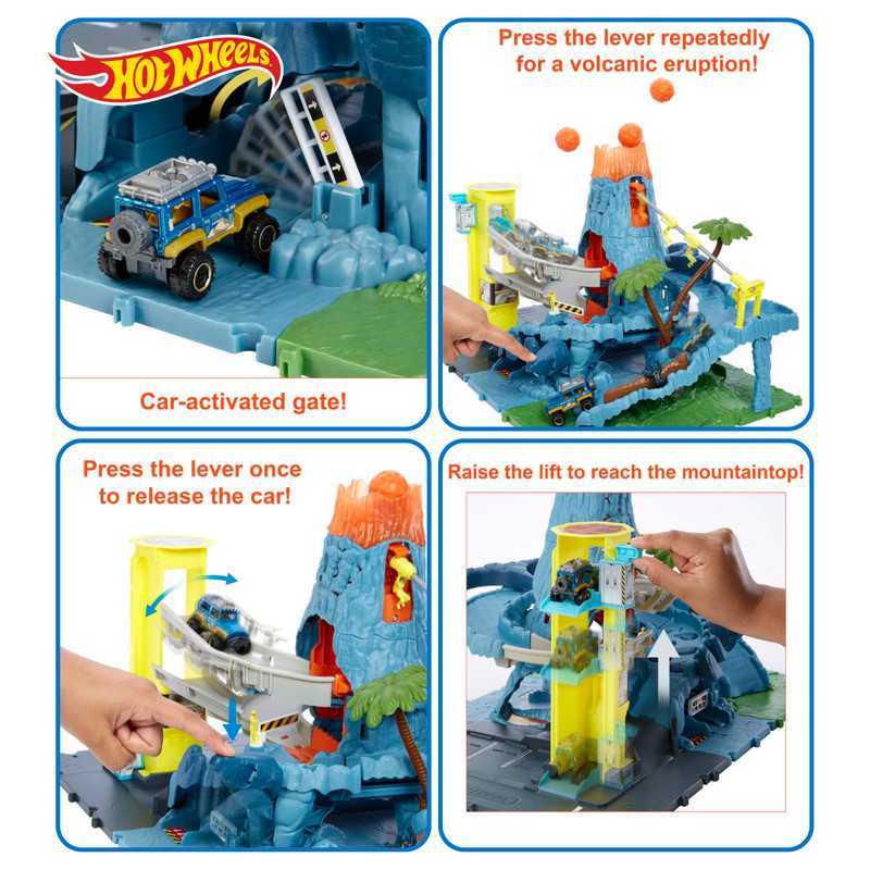 Promo Matchbox Action Drimers Volcano Escape Playset - Mainan Trek ...